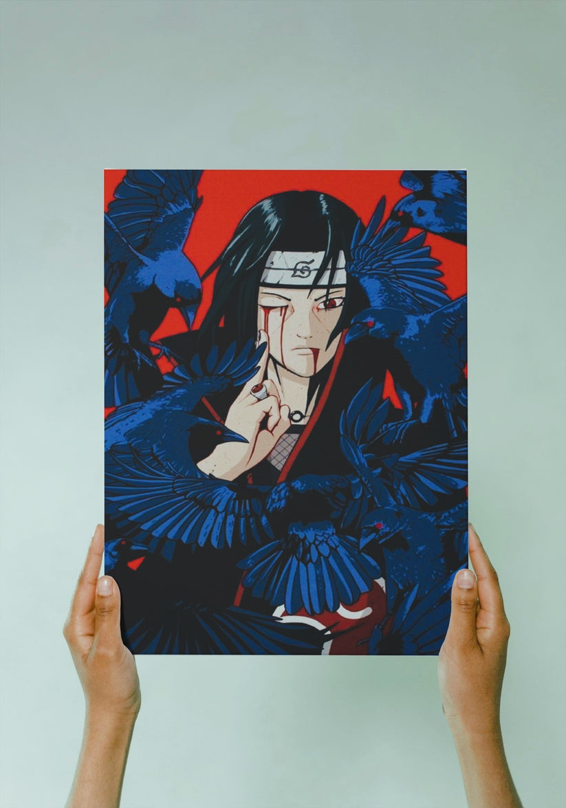 Itachi Uchiha Naruto Anime Wall Poster – BATATAWADA