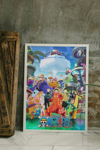 One Piece Egghead Arc Anime Wall Poster – BATATAWADA